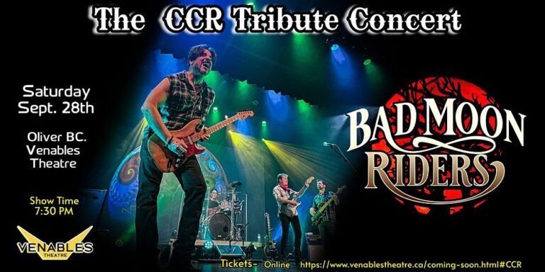 The CCR Tribute Concert (Venables Theatre) | Oliver Tourism