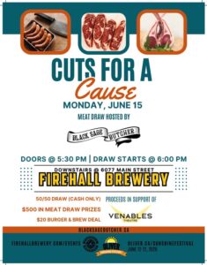 Cuts for a Cause | Meat Draw | Oliver Tourism